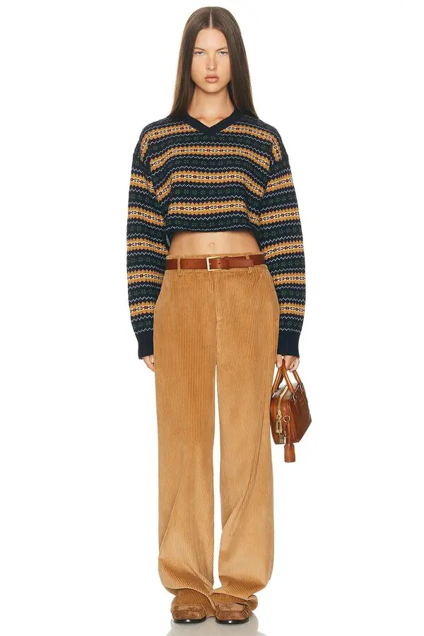 Miu Miu Wool Fairisle Sweater