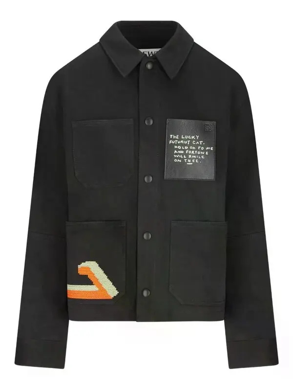 Loewe X Louis Wain Cat-embroidery Jacket