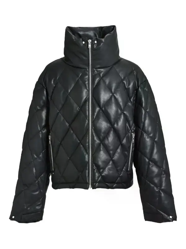BREATH Quilted Funnel-neck Jacket