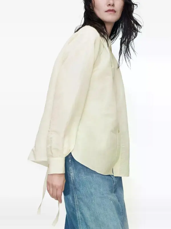 MAISON MARGIELA Belted Long-sleeve Shirt