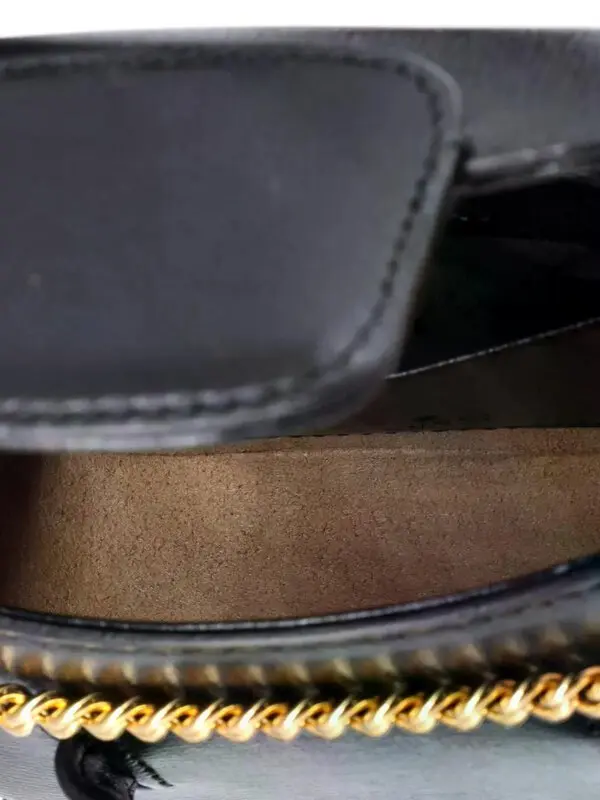 Gucci Horsebit 1955 Flap Wallet With Strap - Black