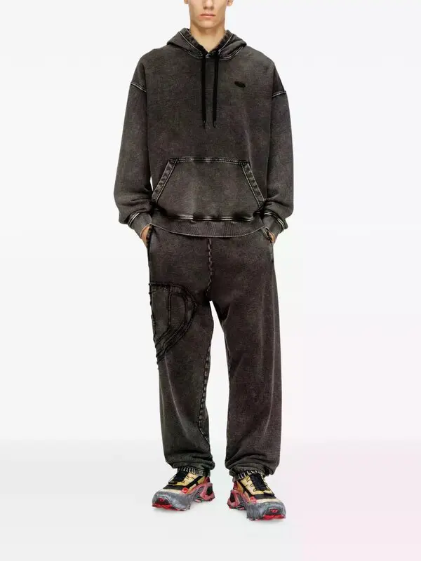 DIESEL® P-marky-den Appliqué-detail Track Pants - Grey