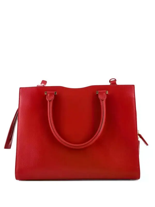 Saint Laurent Uptown Leather Medium Tote Bag