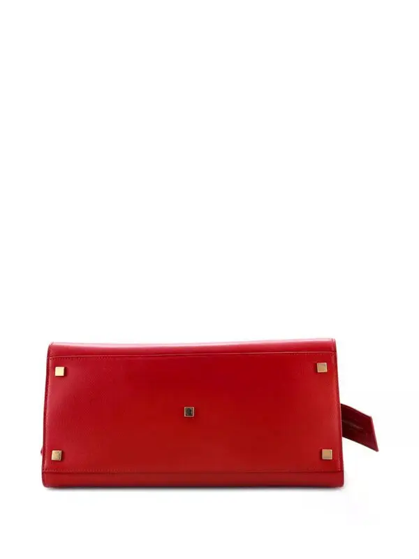 Saint Laurent Uptown Leather Medium Tote Bag