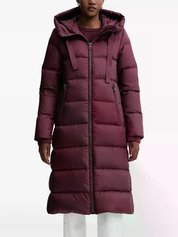 Marc O'polo Quilted Hooded Zip Coat