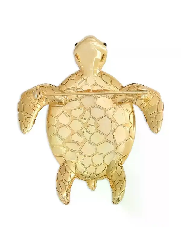 Dolce & Gabbana Turtle Embellished Brooch