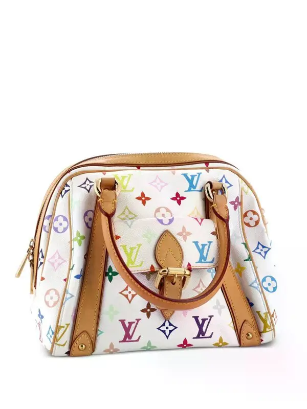 LOUIS VUITTON Priscilla Handbag Monogram Multicolor Satchel - Multicolour