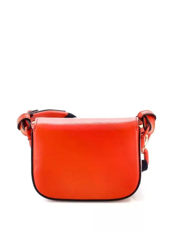 Gucci Horsebit 1955 Flap Wallet With Strap - Orange