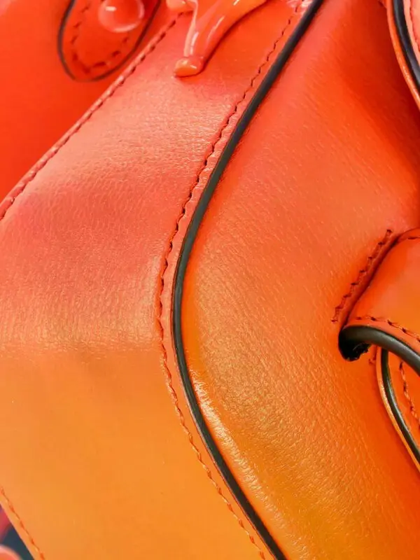 Gucci Horsebit 1955 Flap Wallet With Strap - Orange