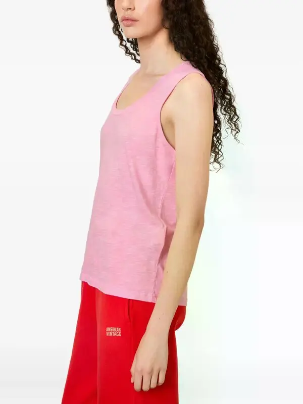 American Vintage Jacksonville Crew-neck Vest - Pink