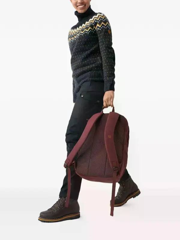 Fjallraven Zip Backpack - Red
