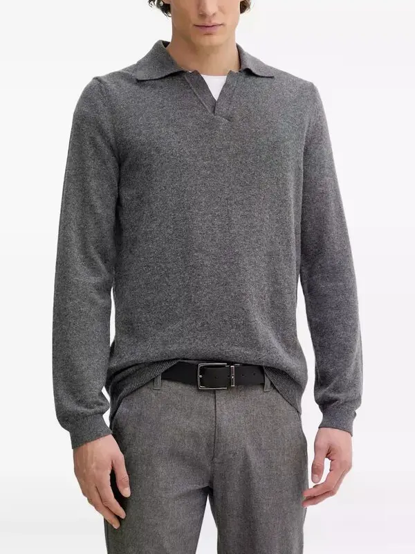 Marc O'polo Long-sleeve Polo-collar Sweater