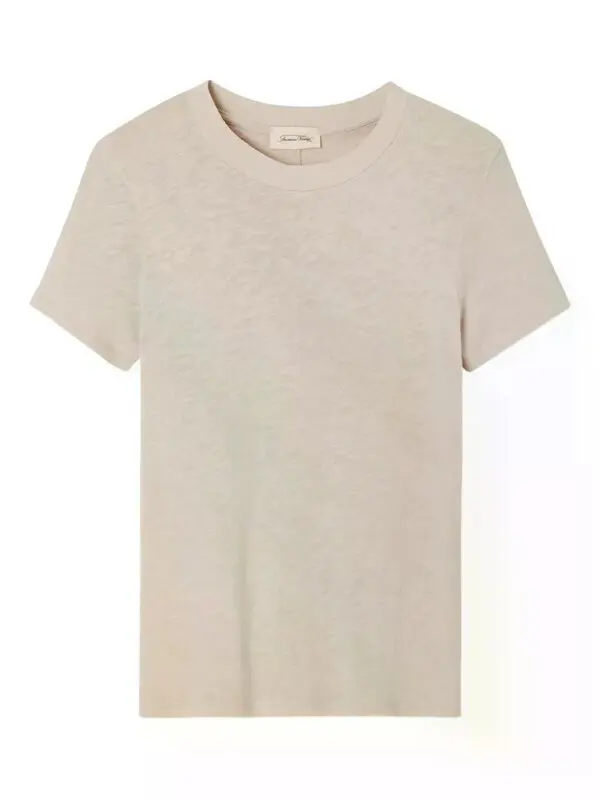 American Vintage Sonoma Textured T-shirt - Neutrals