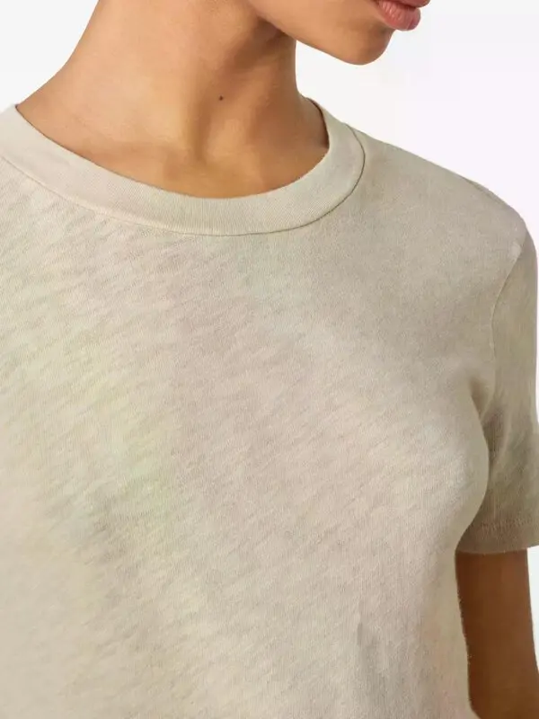 American Vintage Sonoma Textured T-shirt - Neutrals