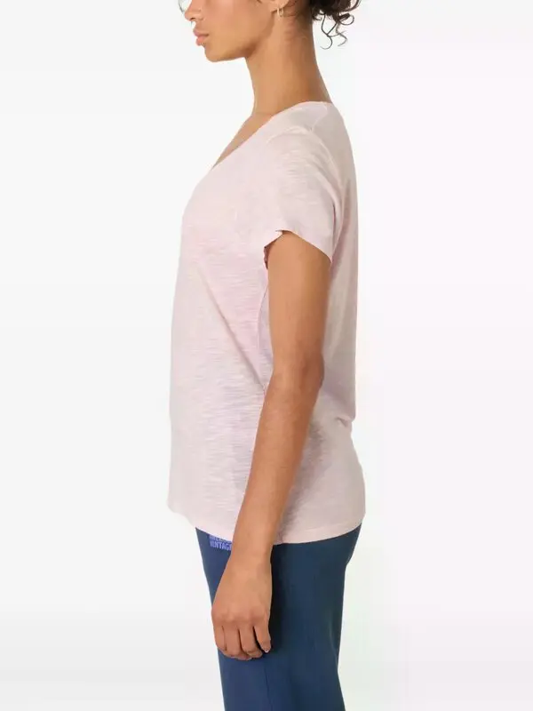 American Vintage Short-sleeve Scoop-neck T-shirt - Pink