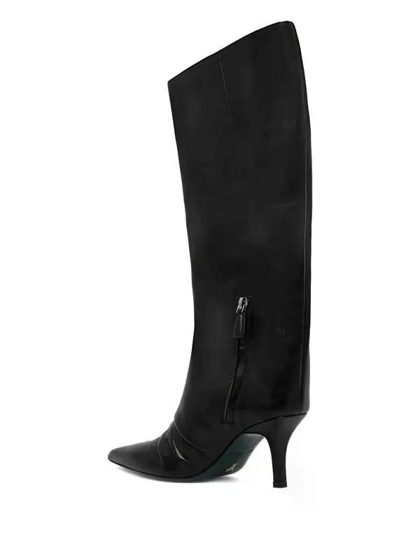 Patrizia Pepe 70mm Pointed-toe Knee-high Boots