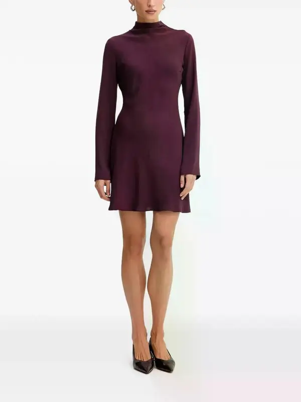 Patrizia Pepe Button-detailed Mini Dress