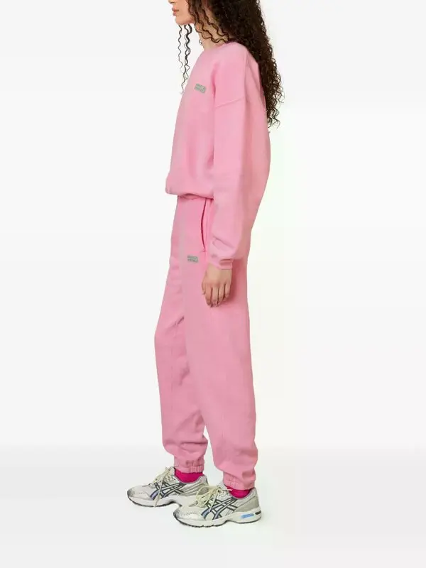 American Vintage Izubird Elasticated Track Pants - Pink