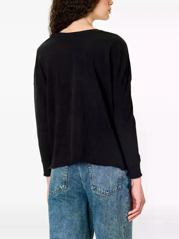 American Vintage Sonoma Long-sleeved T-shirt - Black