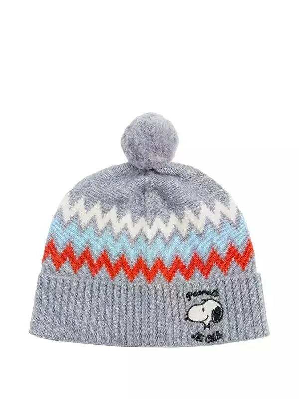 Chinti & Parker Snoopy Ski Beanie - Grey