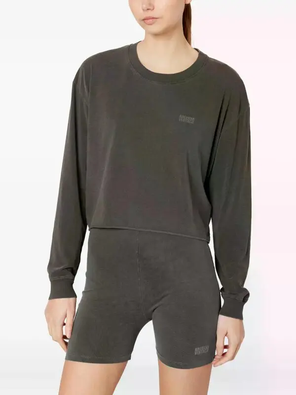 American Vintage Long-sleeved Logo Sweatshirt