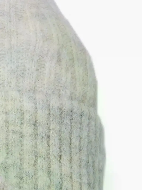 American Vintage Ribbed Knit Beanie - Neutrals