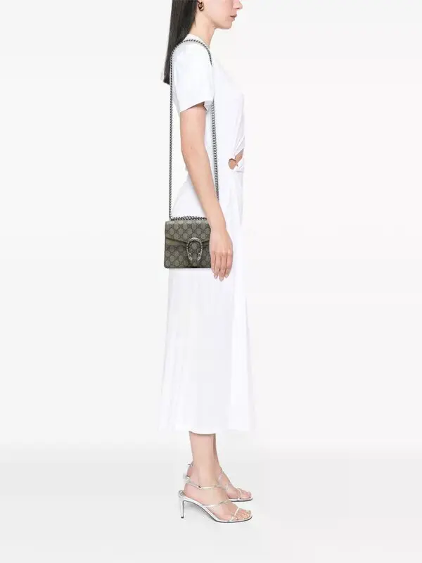 Gucci Small Gg Supreme Dionysus Crossbody Bag