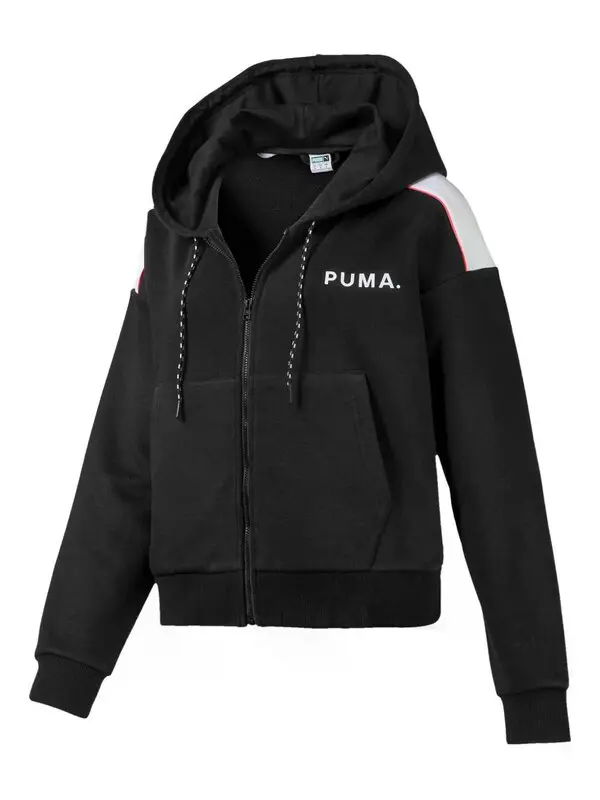 PUMA Full-zip Hoodie - Black