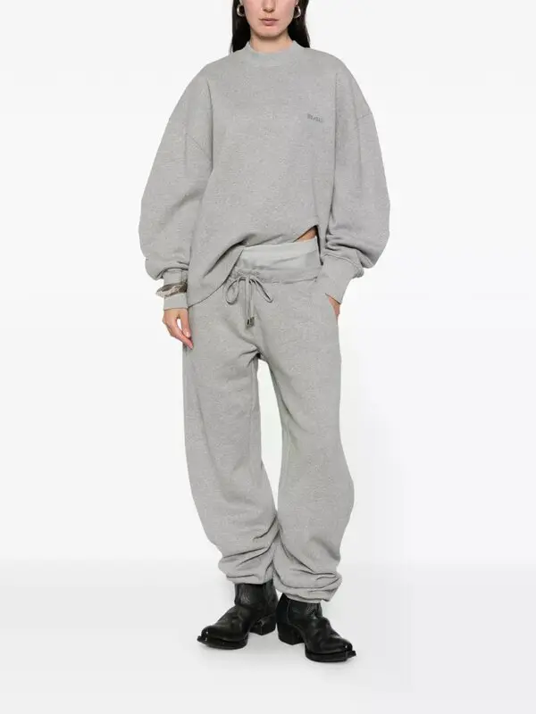 Attico Drawstring Trousers - Grey
