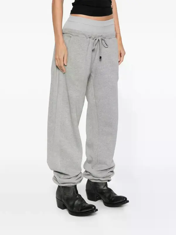 Attico Drawstring Trousers - Grey