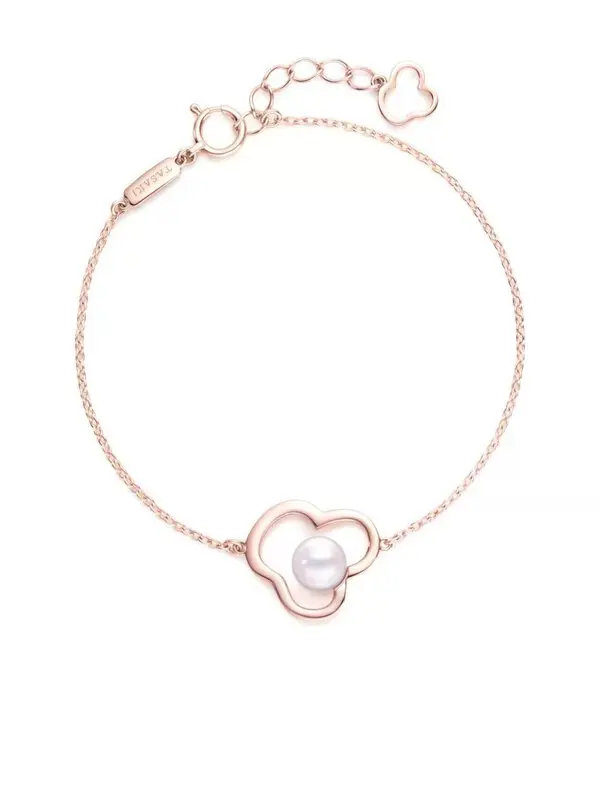 TASAKI Sakura Gold Akoya Pearl Bracelet - Pink