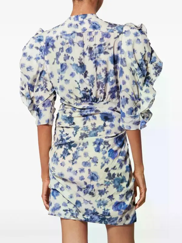 Isabel Marant Étoile X Doris Ruffled Dress - Neutrals