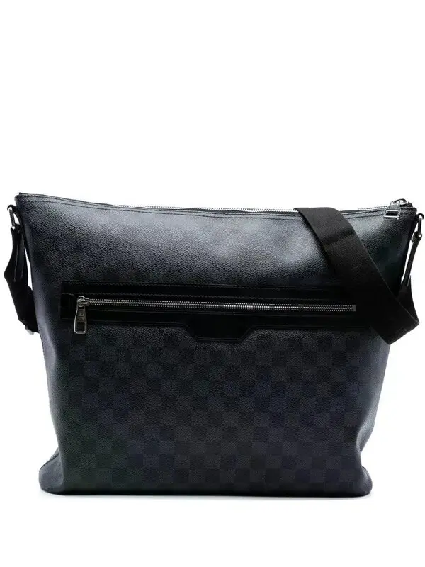 LOUIS VUITTON 2011 Damier Graphite Mick Gm Crossbody Bag - Black