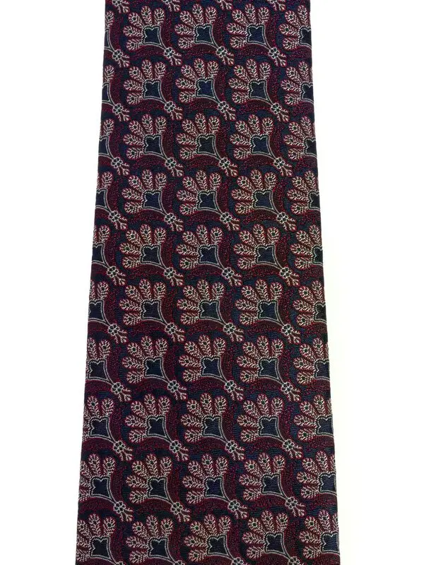 Etro Patterned Neck Tie - Red