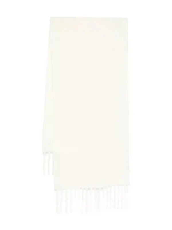 TOTEME Brushed Fringed Scarf - Neutrals