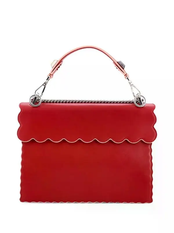 Fendi Kan I Shoulder Bag - Red