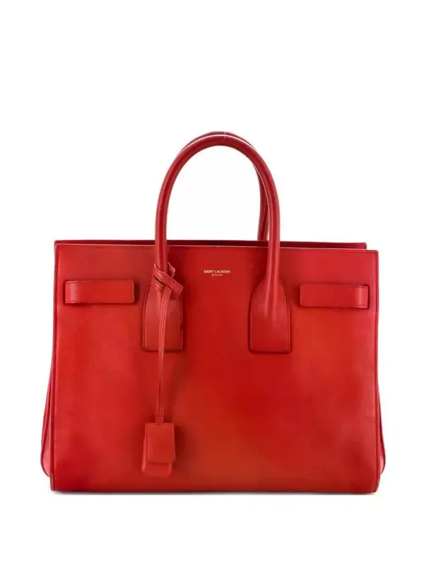 Saint Laurent Sac De Jour Small Satchel - Red