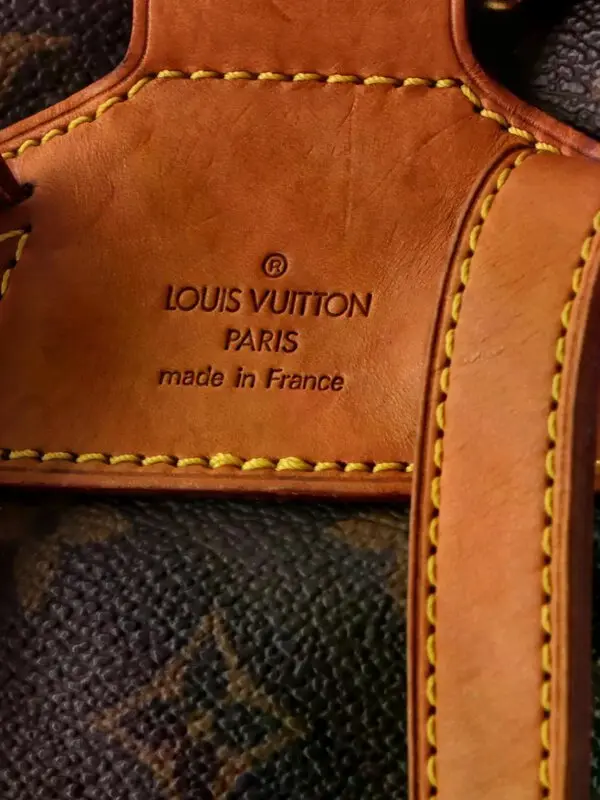 LOUIS VUITTON Vintage Montsouris Monogram Canvas Mm Backpack - Brown