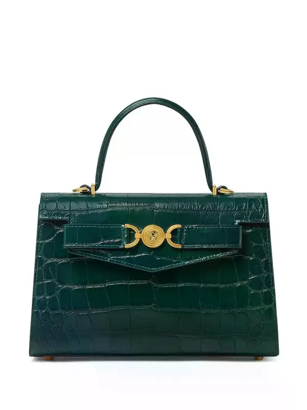 Versace Embossed Medium Tote Bag