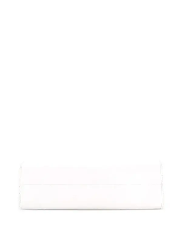Prada Symbole Shopper Embossed Leather Tote Bag