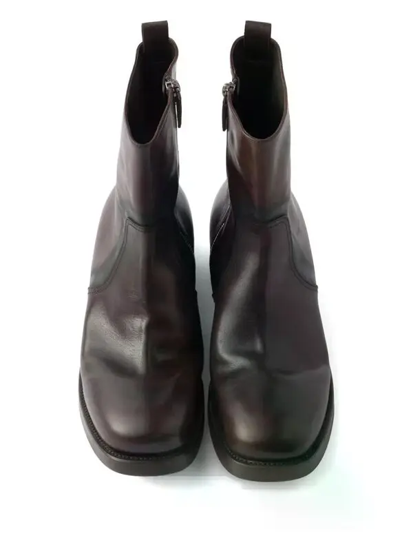 Prada 40mm Pull-tab Zip Boots