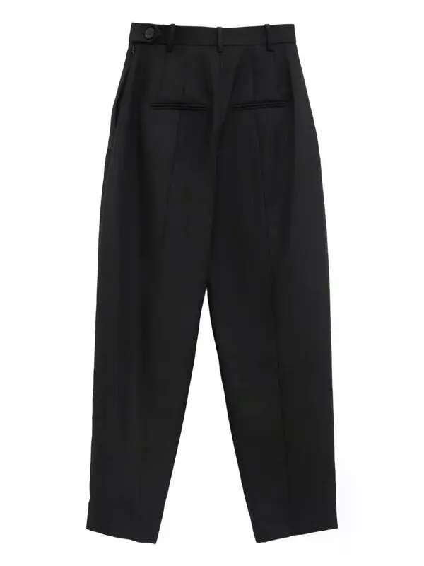 Khaite Dugan Button Pleated Trousers