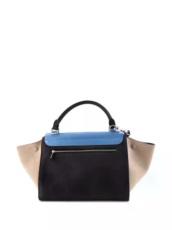 Celine Trapeze Small Satchel - Blue
