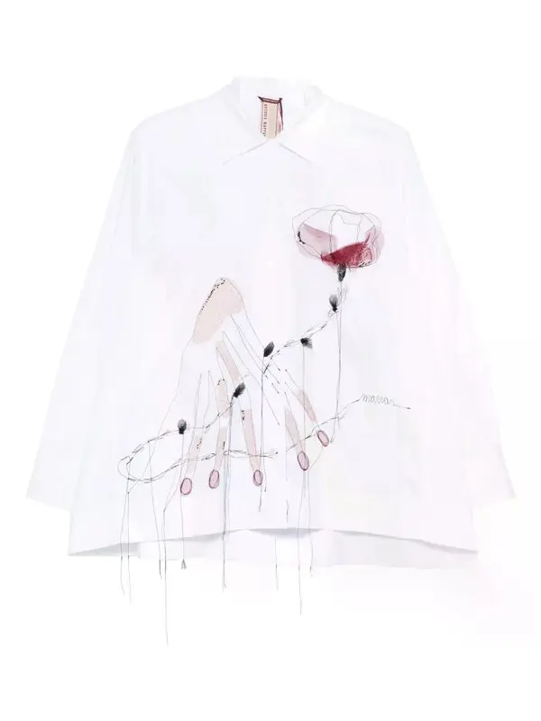 Antonio Marras Appliqué Shirt - White