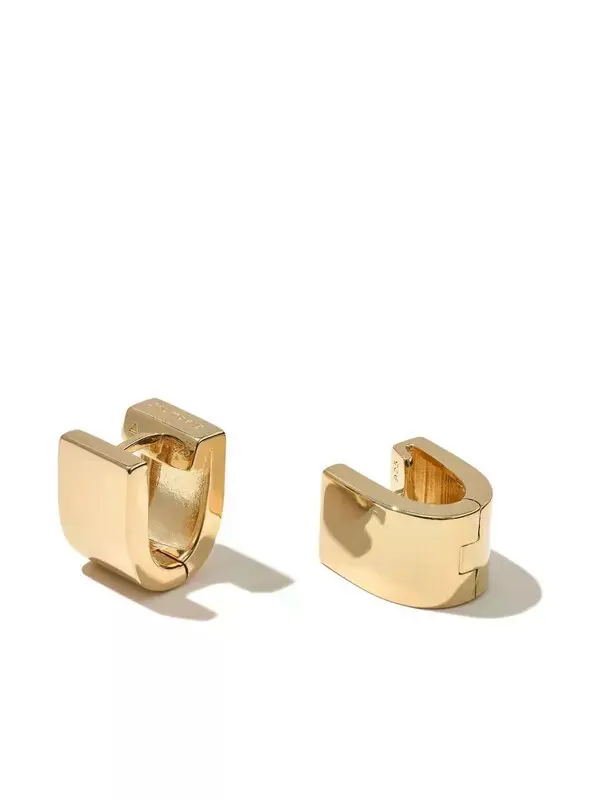 OTIUMBERG 14k Vermeil Chunky Square Earrings - Gold