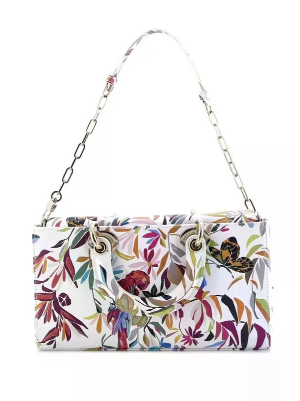 Dior Lady D-joy Printed Leather Medium Satchel - Multicolour