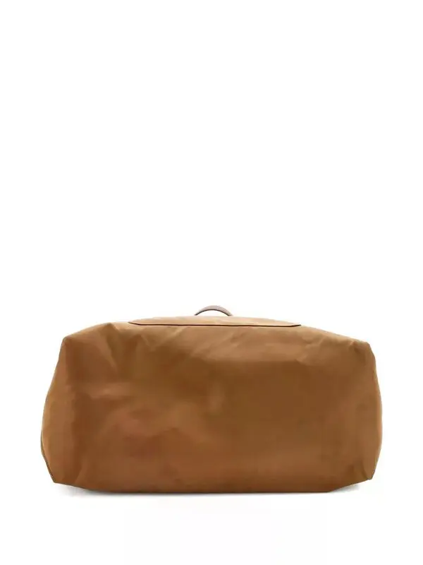 Prada Re-edition 1978 Pocket Re-nylon And Saffiano Leather Medium Tote Bag - Brown