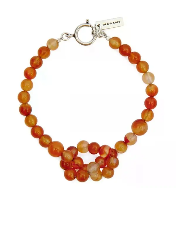 MARANT Noah Beaded Bracelet - Orange