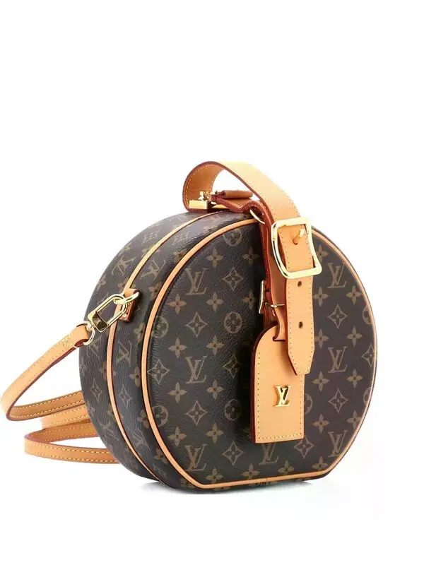 LOUIS VUITTON Petite Boite Chapeau Monogram Canvas - Brown