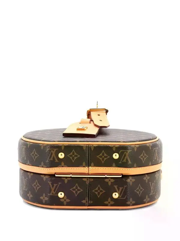 LOUIS VUITTON Petite Boite Chapeau Monogram Canvas - Brown